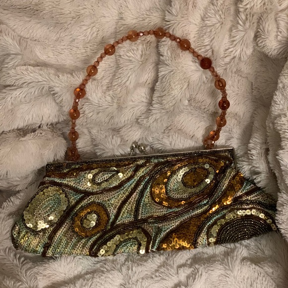 Bags | Vintage Beaded Bag | Poshmark